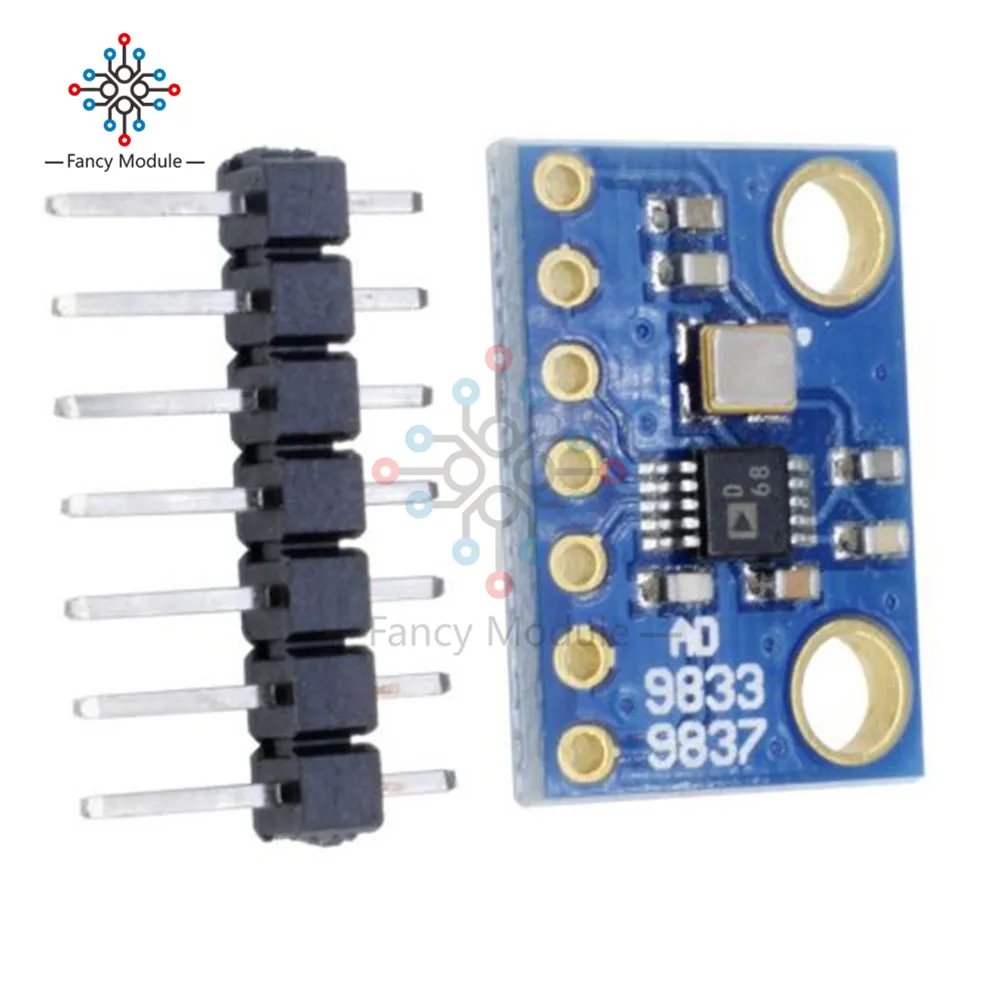 AD9833 Programmable Microprocessors Serial Interface Module Sine Square ...