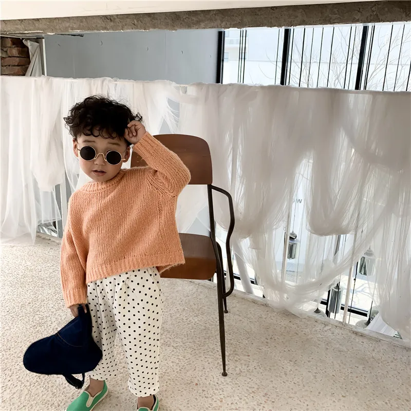 Kim Hyun-стиль, мода для девочек, Свободные Повседневные свитера ярких ...