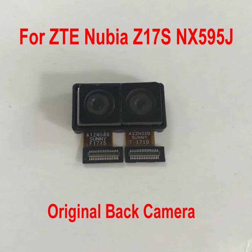Módulo de cámara trasera para teléfono móvil ZTE Nubia Z17S NX595J, piezas de Cable, Flex ...