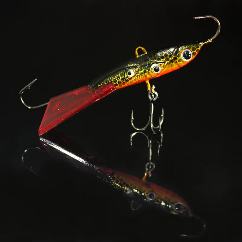 Mini Ice Fishing Jig Artificial Lure 10g 20g Small Balance Hook Metal ...