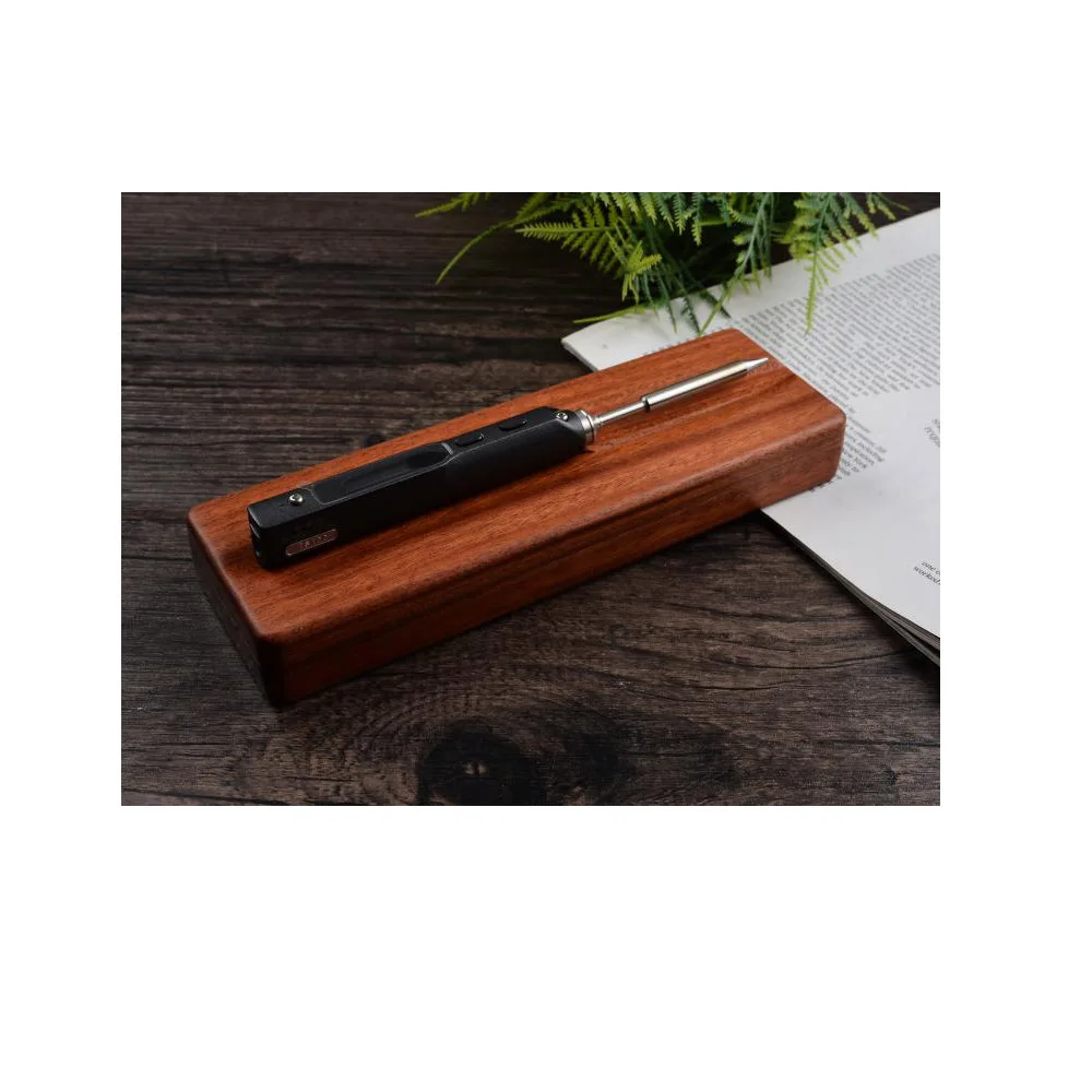 Original TS100 Electric Soldering Iron Case Wooden Packing Box for ...
