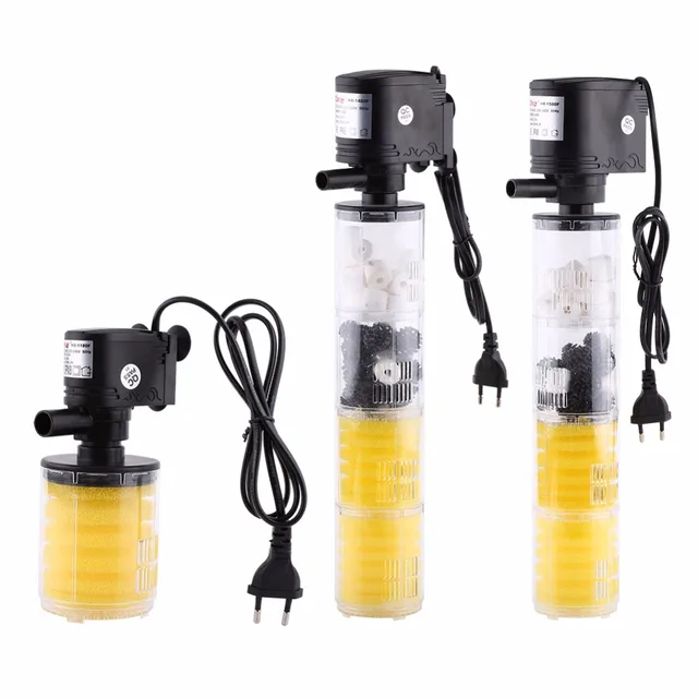 3 in 1 Multifunction Aquarium Filter Pump For Fish Tank Oxygen Air Pump ...