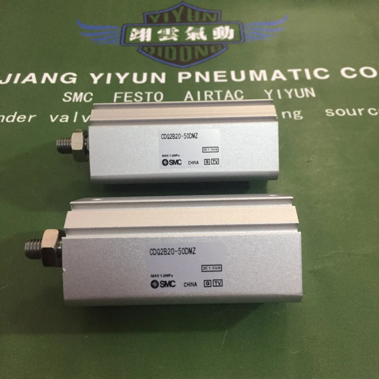 CDQ2B20-50DMZ-minicilindro de acero inoxidable, serie CDQ2B, SMC ...