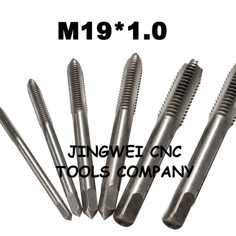 Hss Machine Tap, Screw Thread Tap M19x1.0 Fine Pitch, Metric Machine ...