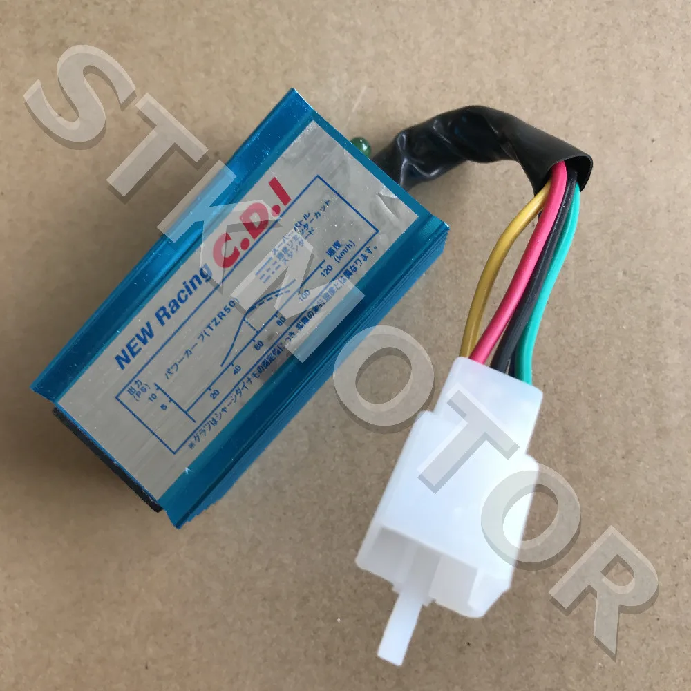 High performance racing no rev limit 5 pin AC fired CDI for DIO 50 ...