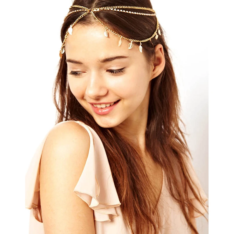 Bohoartist Women Bohemian Forehead Headdress Accessory Adult Geometric ...