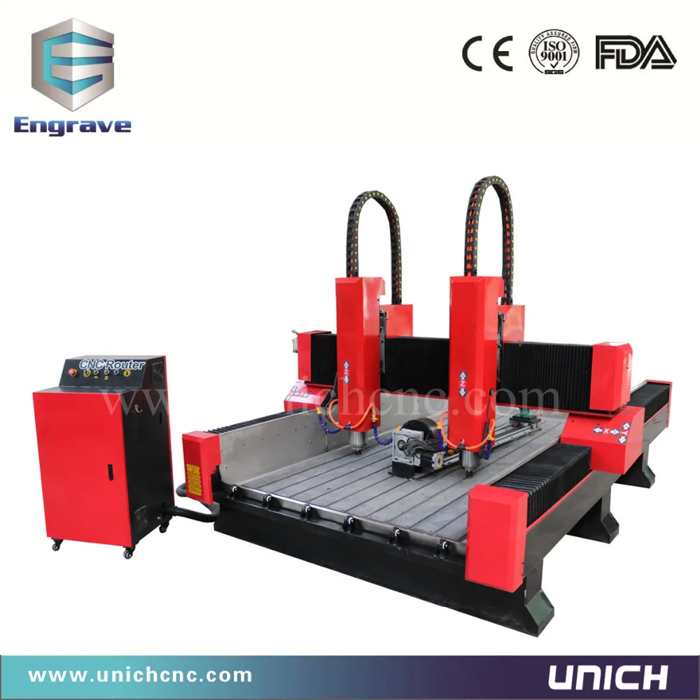 UNICHCNC T slot table with water tank 1325 cnc router|t-slot table ...