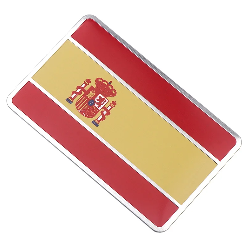 Car Styling Spain Flag Aluminum Badge Emblem Car Sticker For Bmw E46 ...