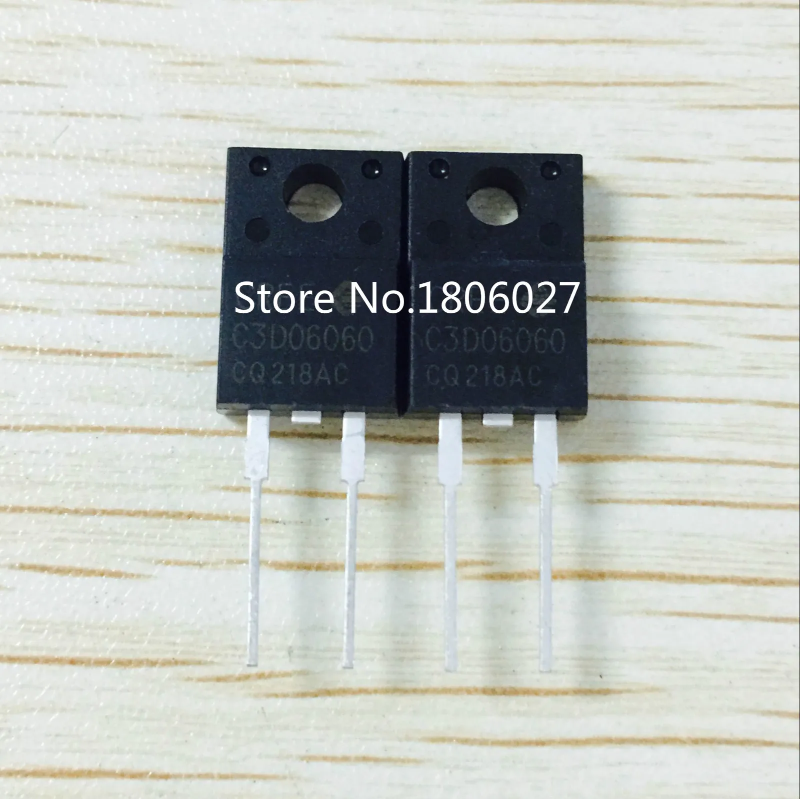 Send free 20PCS C3D06060 TO 220F 2 6A 600V Schottky diode-in Integrated ...