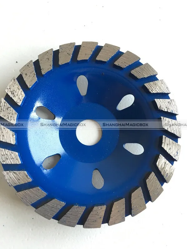SMB 4" Diamond Segment Grinding CUP Wheel Disc Marble Grinder Terrazzo ...