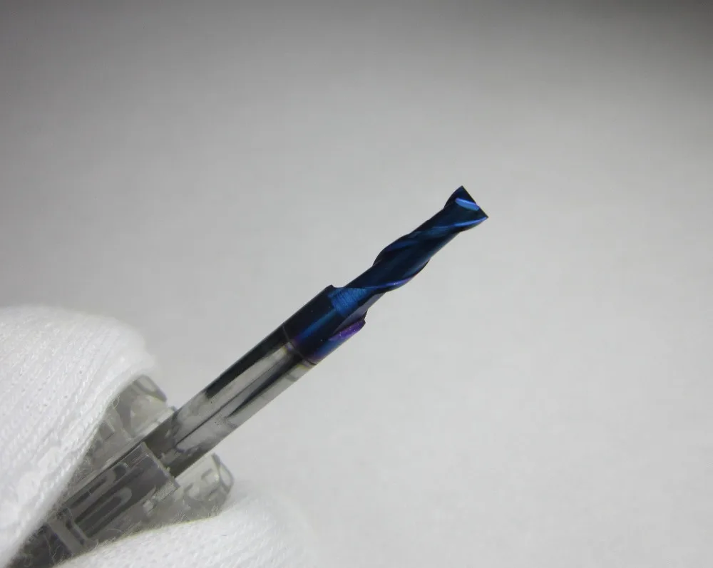 HRC68 Diameter 3MM two 2 flutes carbide flat end mills milling cutter ...