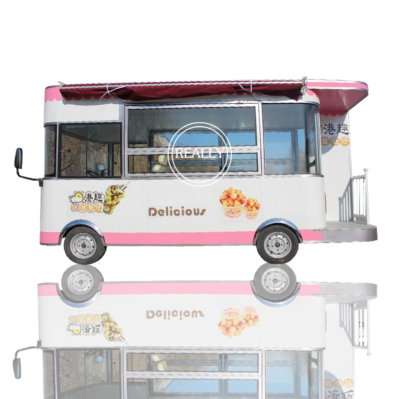 mobile custom 3m drinks vegetable and fruit vending cart snack food ...