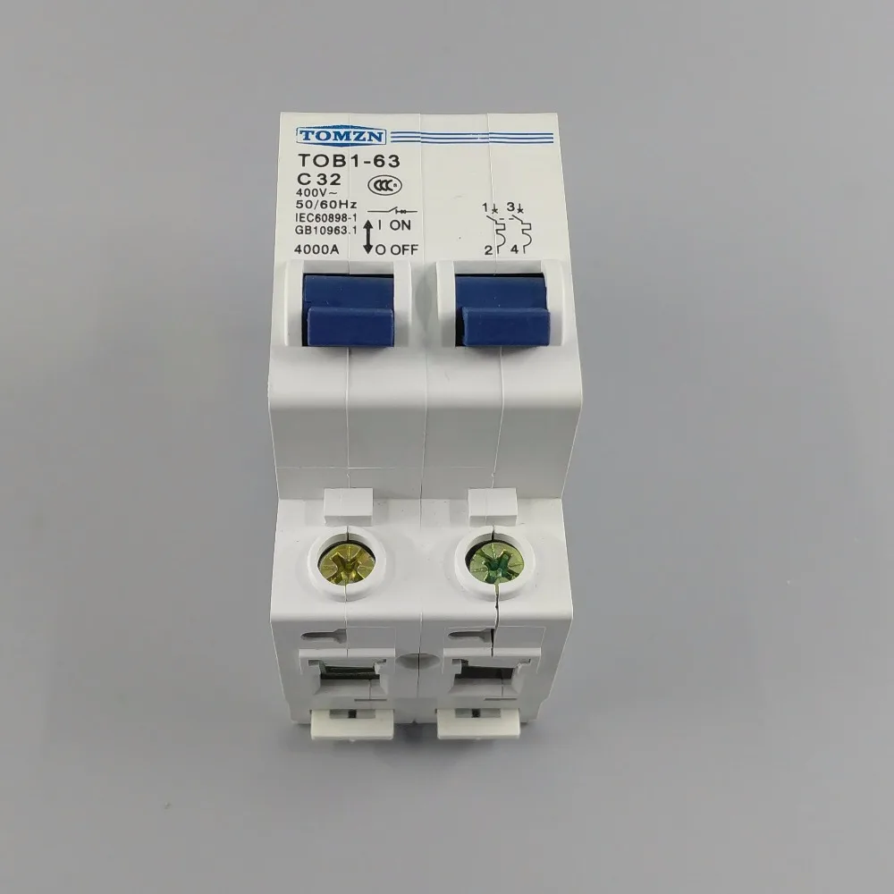 Circuit Breakers 1P 63A MTS Manual transfer switch Circuit breaker MCB ...