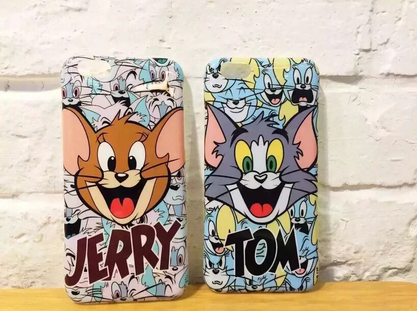 2015 New Cute Catoon Tom and Jerry Soft TPU Phone Back Cover Phone Case ...