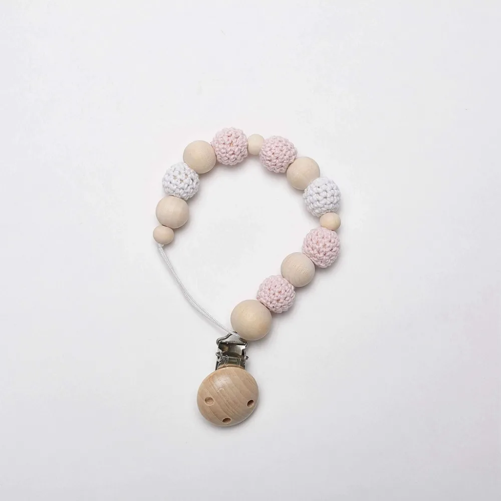 2018 Handmade Beads Infant Knit Beads toys Baby Wooden Bead children ...