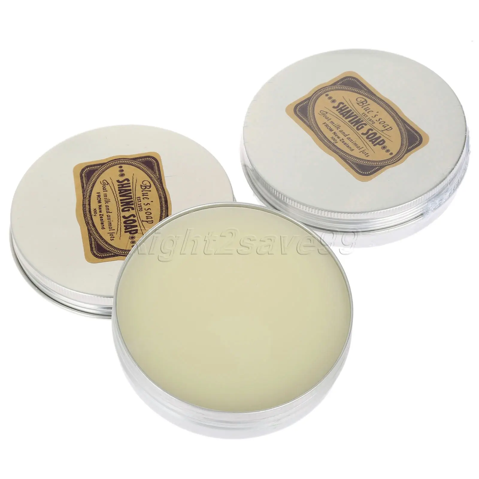 1pc-Mens-Shaving-Goat-Milk-Soap-In-Case-83mm-Round-Large-Barber-Shaving ...