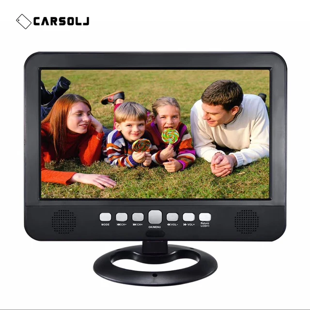 2018 NEW Portable TFT LCD TV 10 inch Portable TV Indoor and outdoor ...