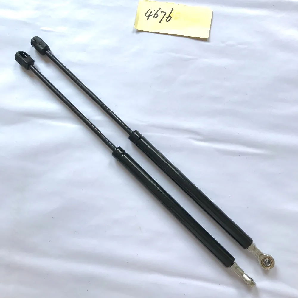 Qty (2) 4676 Rear Window Glass Lift Supports Struts Shocks Springs Fits ...