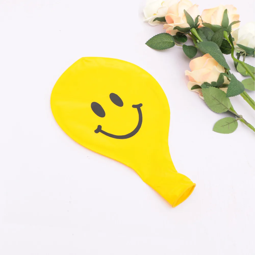 1pcs 36inch Expression Balloons Emoji latex Balloon Baby Shower ...