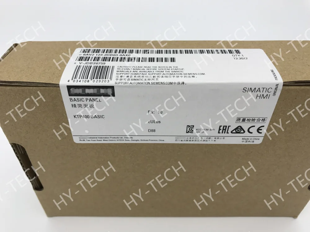 6av2123 2db03 0ax0 Simatic Hmi Ktp400 Basic Basic Panel Key Touch