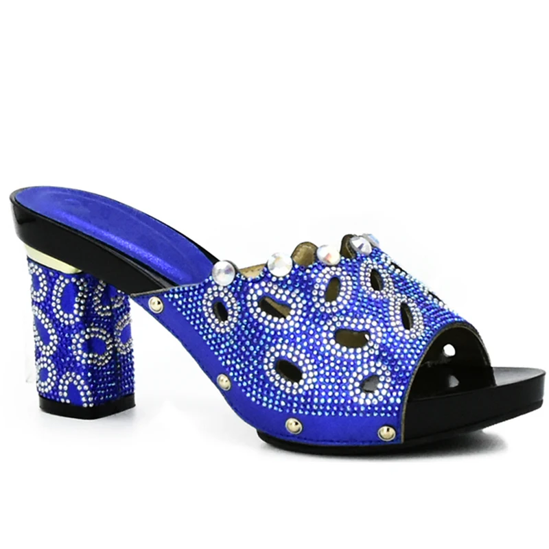 Royal-Blue-Luxury-Rhinestones-African-High-Heels-Brand-Design-African ...