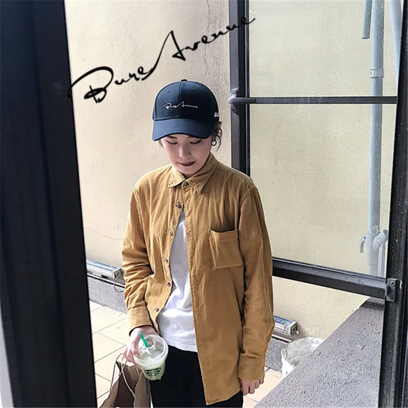 Bure Avenue New Tide Brand Baseball Cap Couple Street Hat Hard Top Hat ...