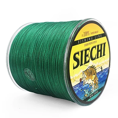 SIECHI PE Braided Fishing Line Multifilament 500M 8 Strands Cord Carp ...