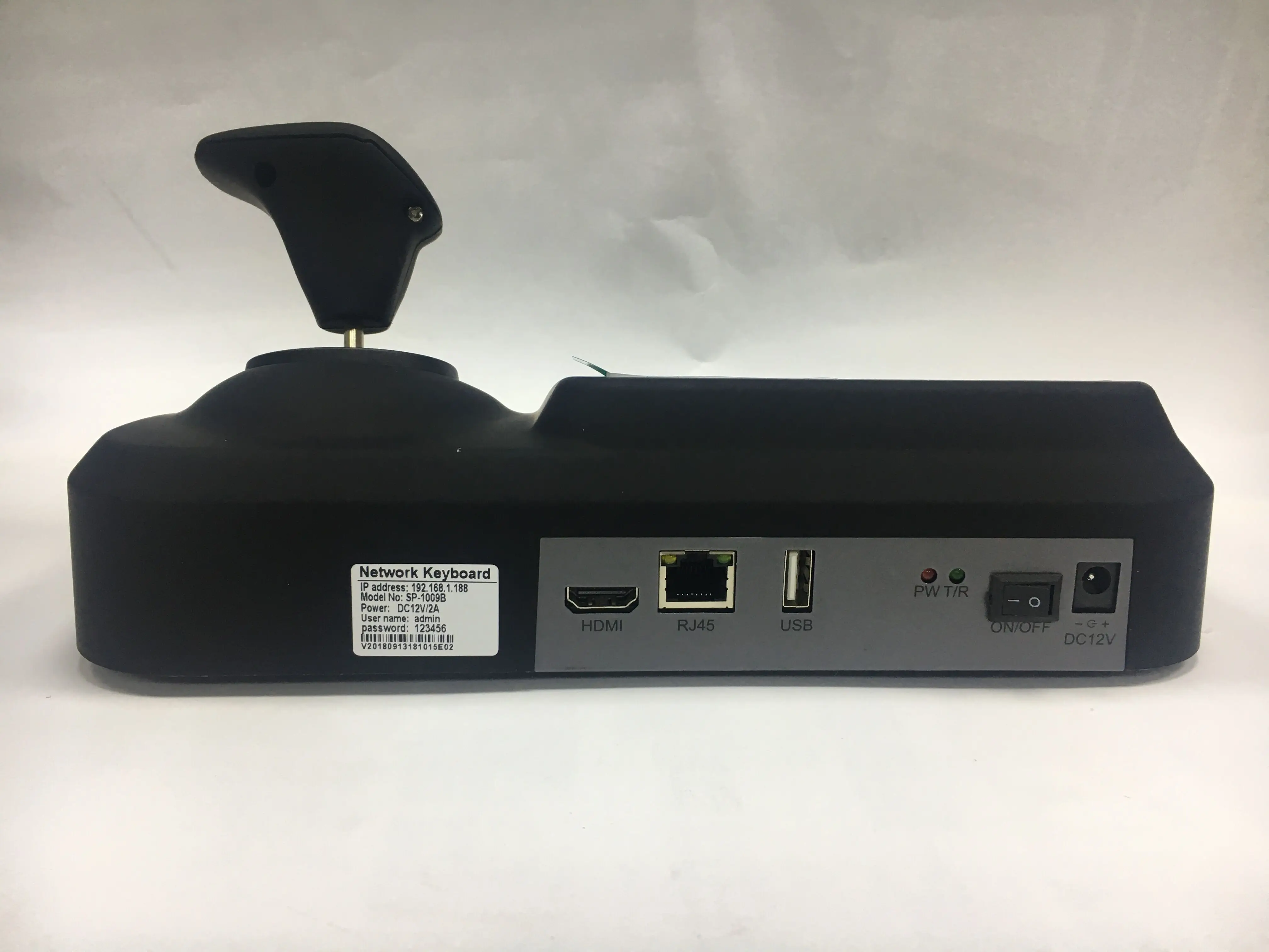 5" LCD Keyboard 3D Dimension Joystick CCTV Keyboard Controllers for PTZ ...