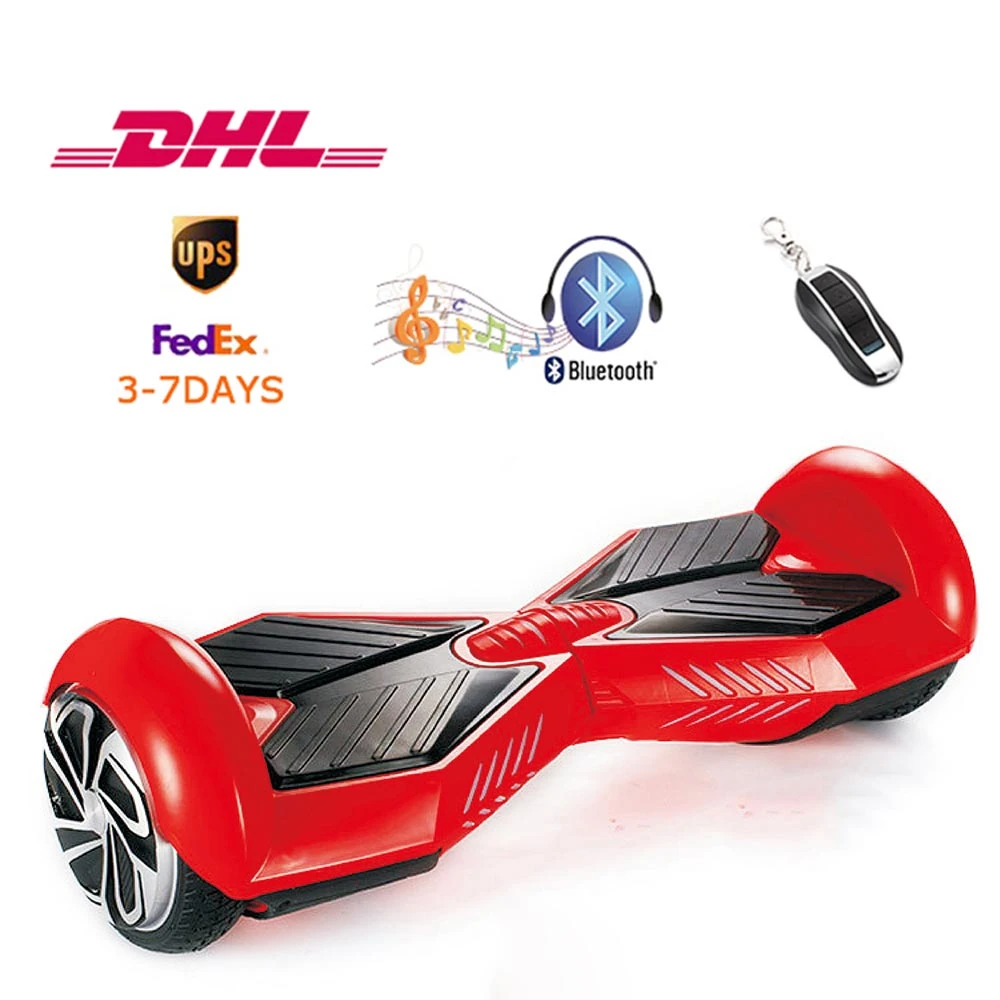 Skateboard hoverboard de música bluetooth Remoto Auto Balance de ...