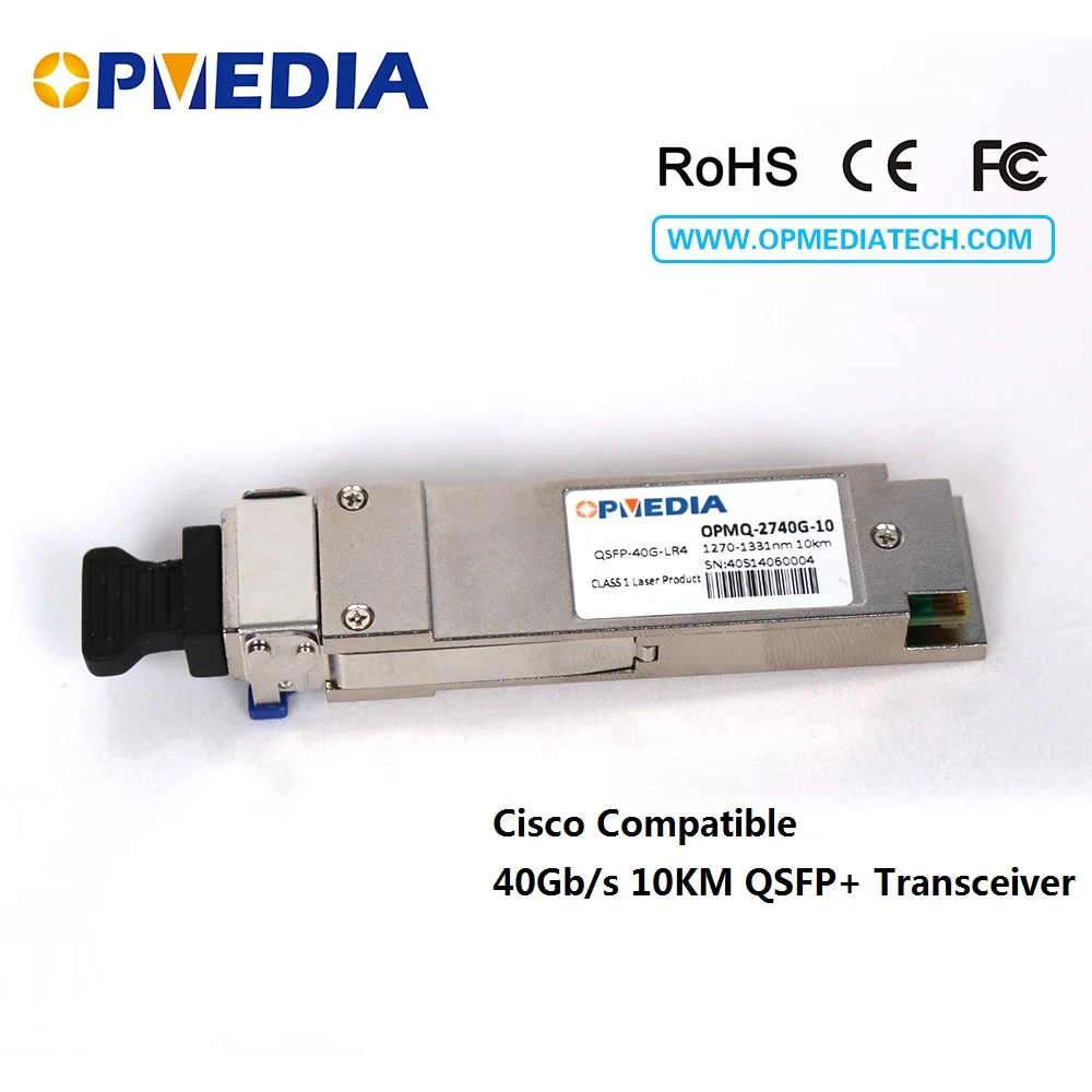 Free shipping!40G 1271 1331nm 10km QSFP+ transceiver,4x10G QSFP+ ...