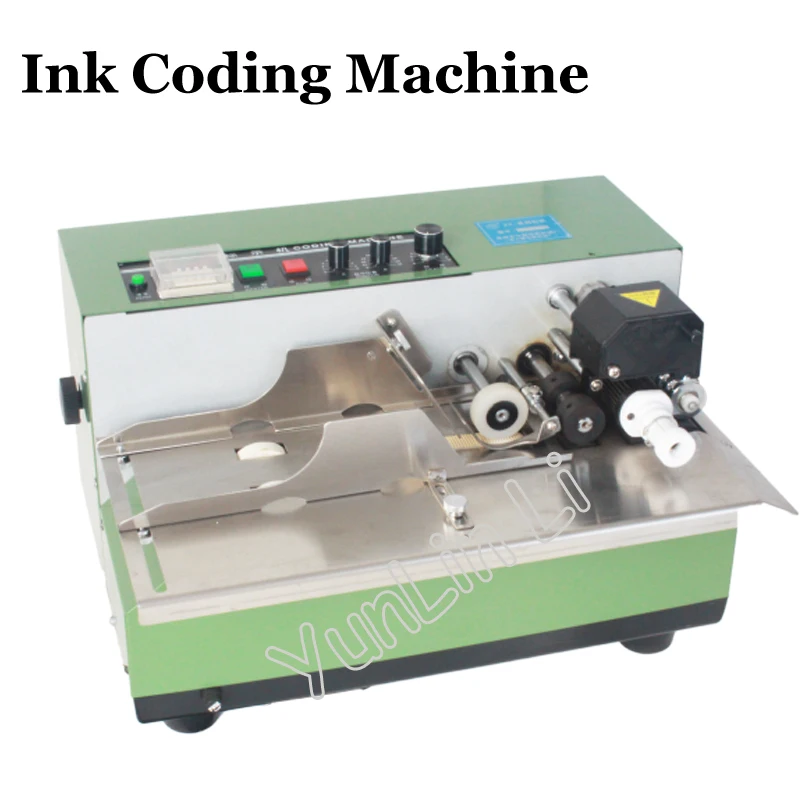 Plastic bag coding machine Automatic ink wheel coding machine Ink ...