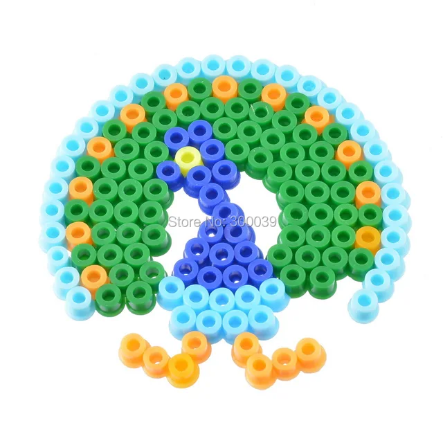 Minecraft Emerald Perler Beads