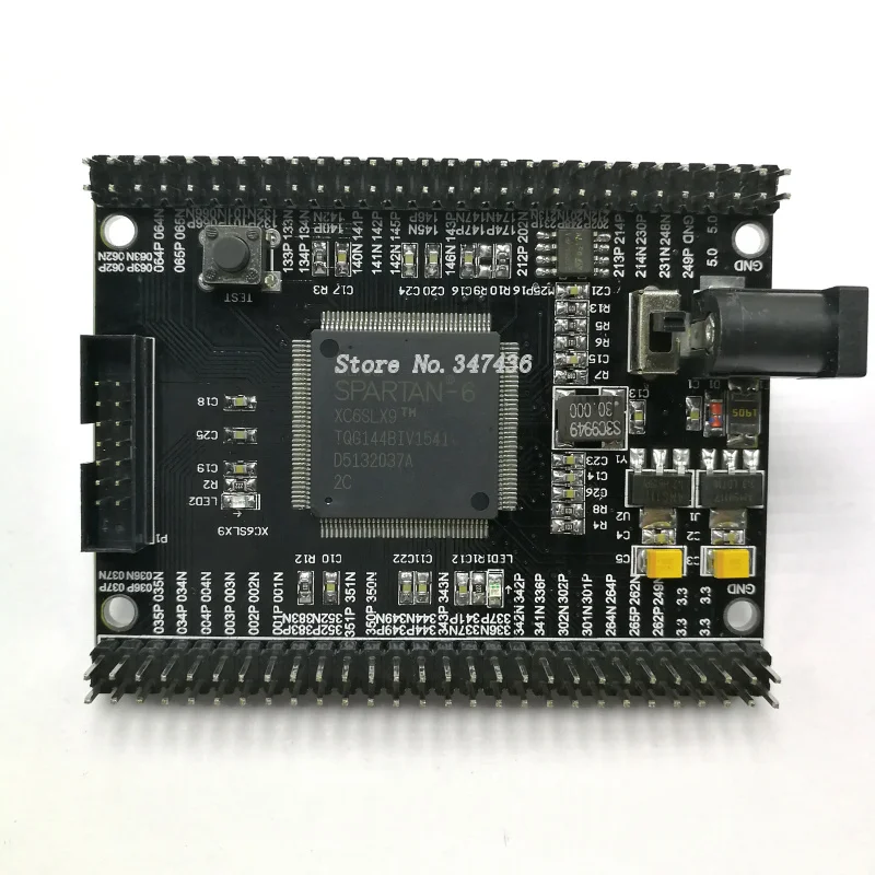 Xilinx fpga, spartan6 peu slx9, placa principal, placa de sistema ...