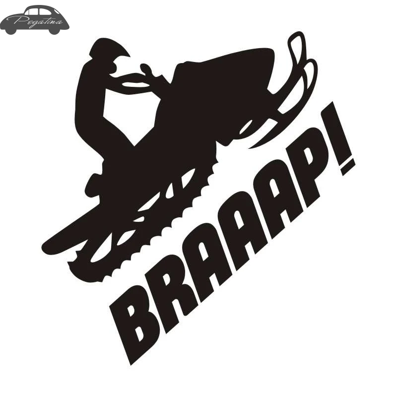 Pegatina Skiing Sticker Snowmobile Winter Sports Snow Decal Ski Posters ...