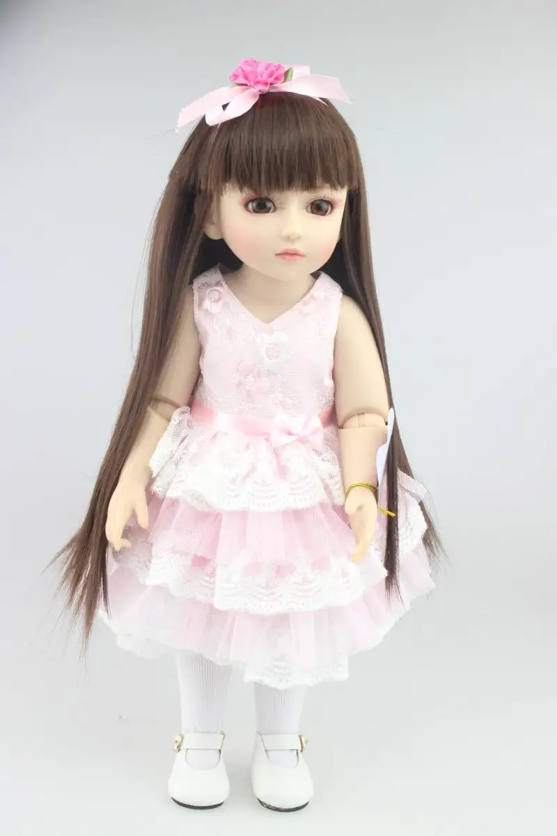 New Lovely beautiful SD/BJD doll 18inch top quality handmade doll girl ...