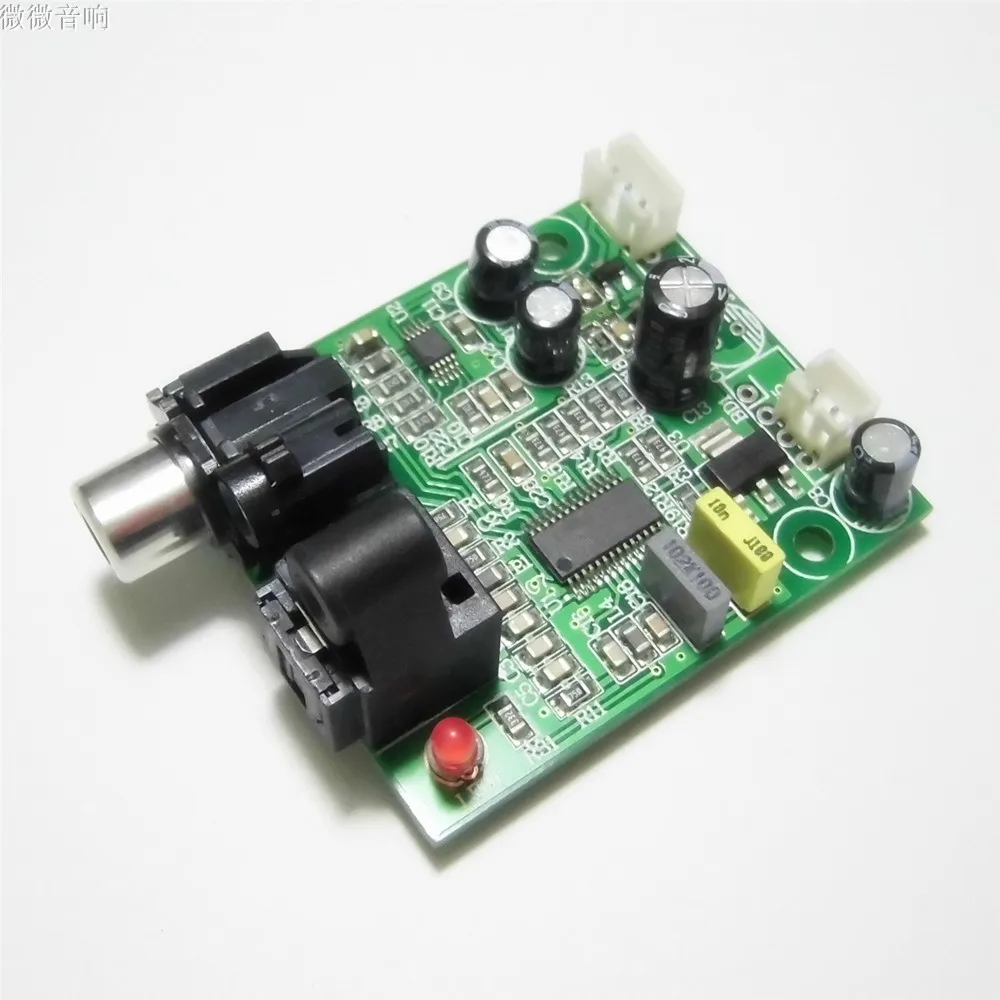DAC Digital Decoder 24bit 192khz Optical Fiber Coaxial Digital Signal ...