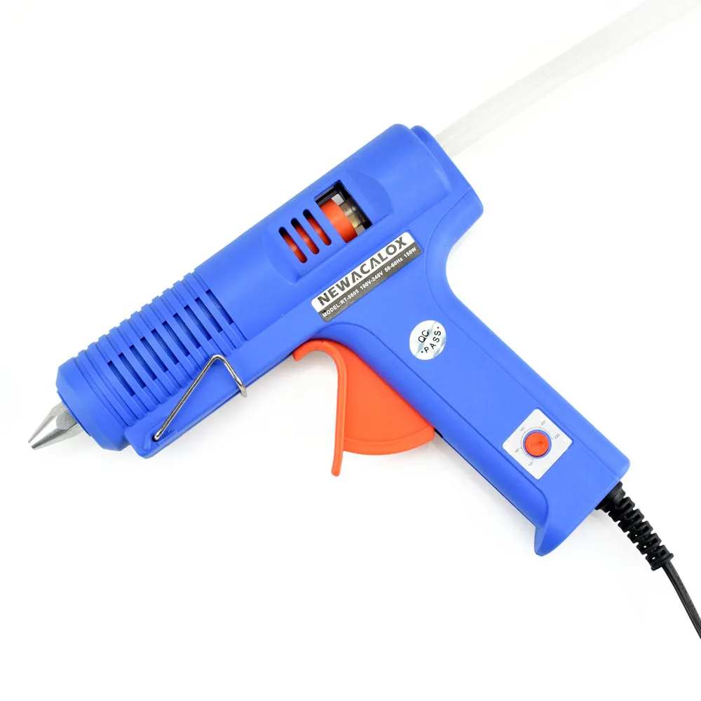 NEWACALOX 150W 100V-240V Hot Melt Glue Gun with 1pc 11mm Stick Heat ...