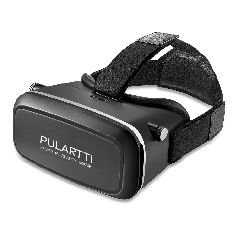 New VR Box Virtual Reality 3D Glasses With Adjustable Lens And Strap 