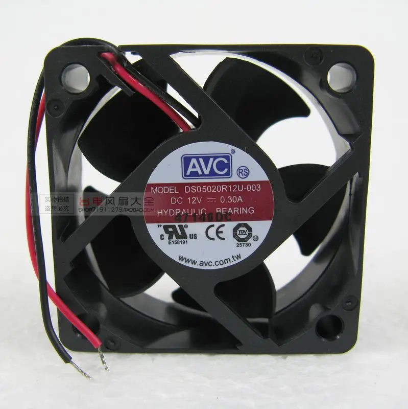5020 5cm 12v 0.3a Dc Cooling Fan Ds05020r12u-003 - Fans & Cooling ...