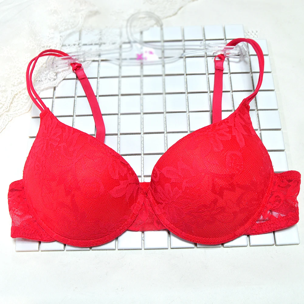 Ladies Secret Women Brand Bra Sexy Underwire Padded Push Up Embroidery ...