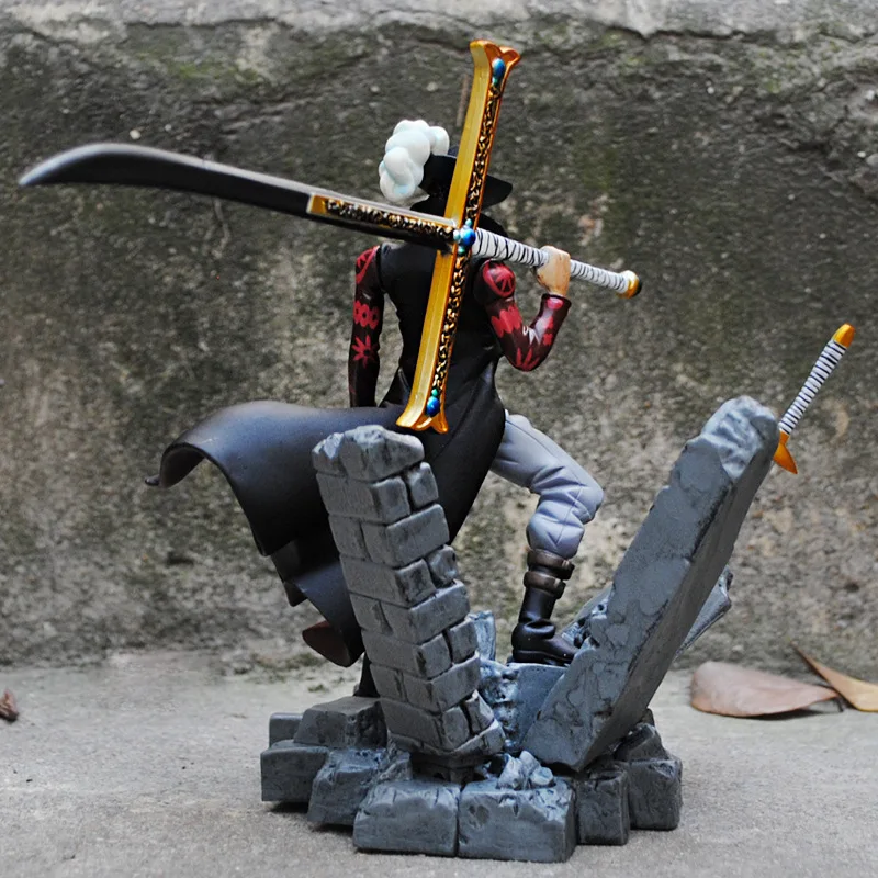 One Piece Dracule Mihawk PVC Action Figure 150mm | One piece ...