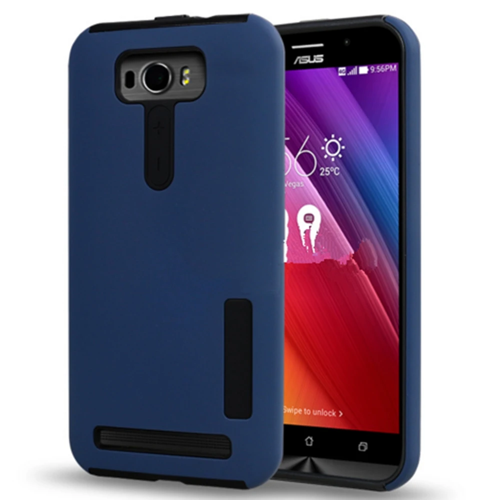 Slim Hybrid Dual Layers PC+TPU Shock Proof Defender Armor Rubber Case ...