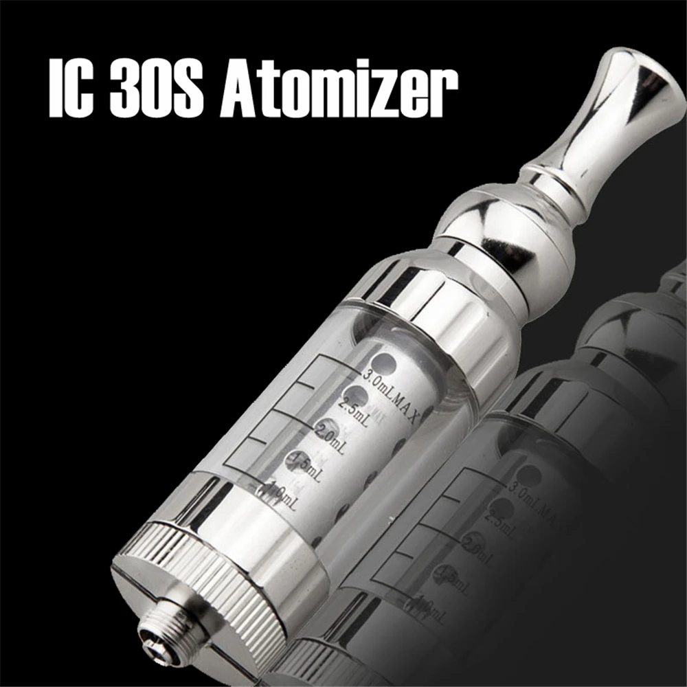 IC30S Atomizer 3.0ml tank Huge vapour Replaceable core coil stainless ...