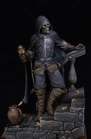 New Unassembled 1/22 Ghost Rider with base 85mm soldier Resin Kit DIY ...