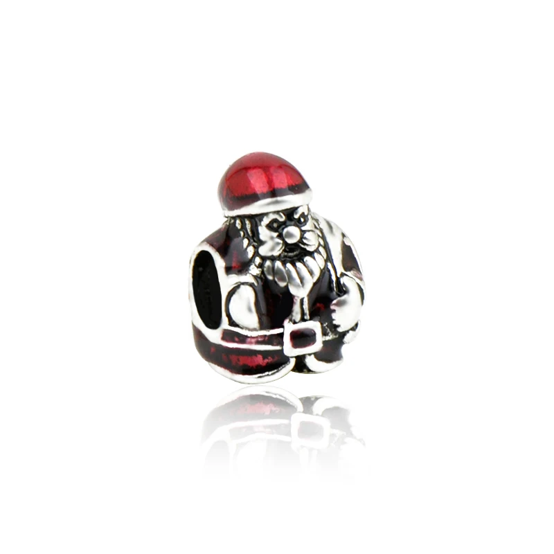 Maxi Big Cute Santa Claus Beads Charms Fit Pandora Bracelets & Bangle ...