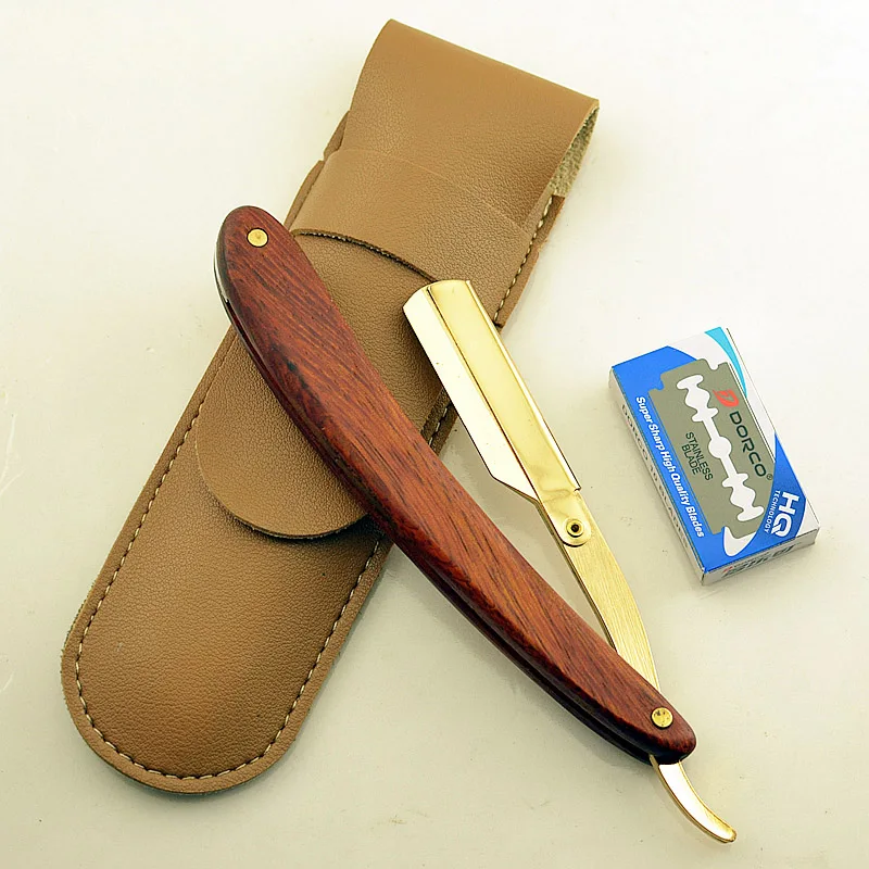 1 X Pure Wood Shaving Razor/Cut Throat Razors/Men Razor(coolcut)+ Free ...