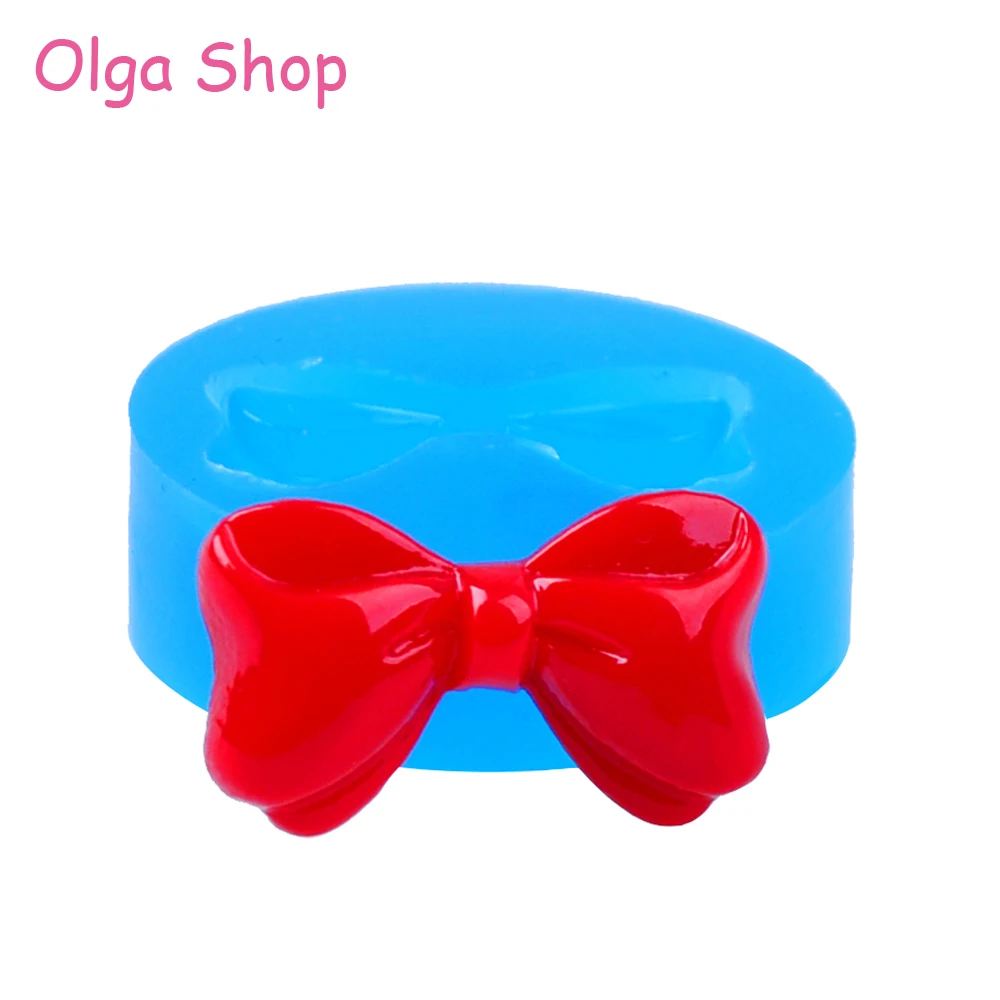 FYL519-23-4mm-Ribbon-Flexible-Silicone-Mold-Bow-Mold-Sugarcraft-Fondant ...