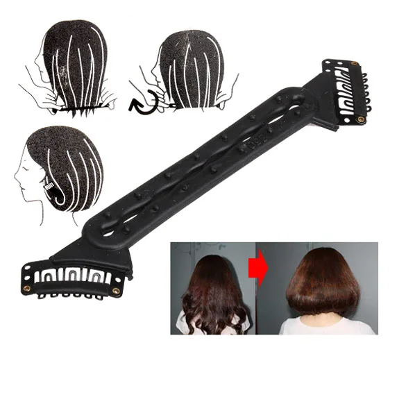 Flaxen hair styling Tool mullido pelo Herramientas moda shorter pelo ...