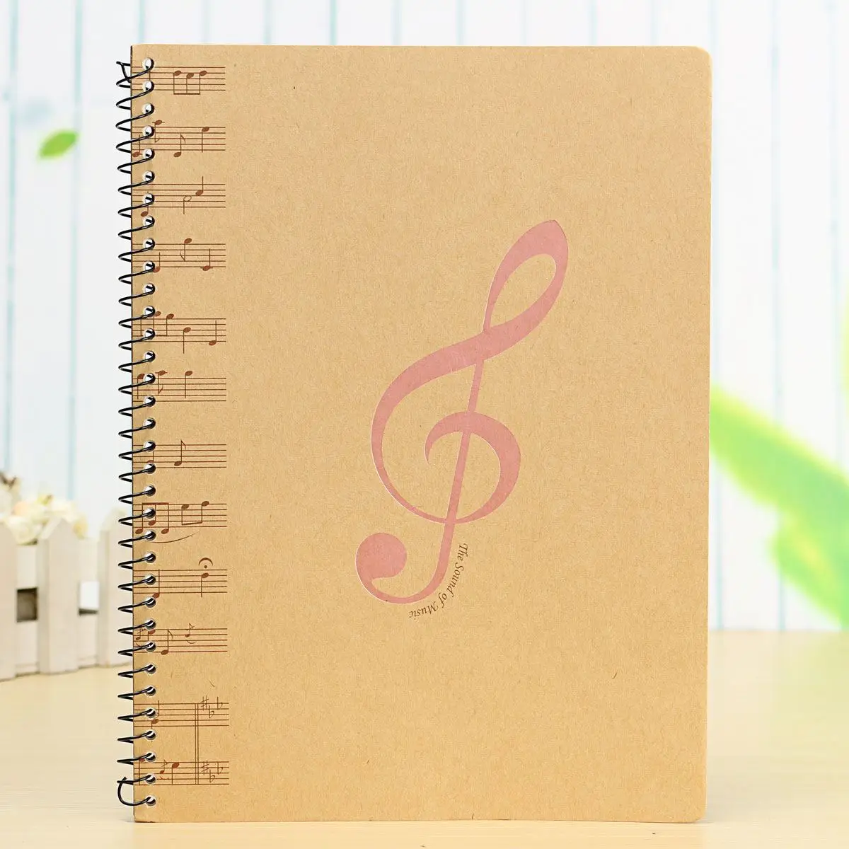 Hardcover music manuscript paper - hunterswest