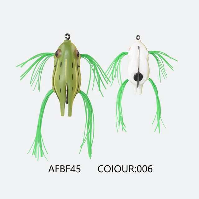 ANYFISH BUMPY FROG 4.5cm 7.7g Fishing Lure Single hook blackfish ...